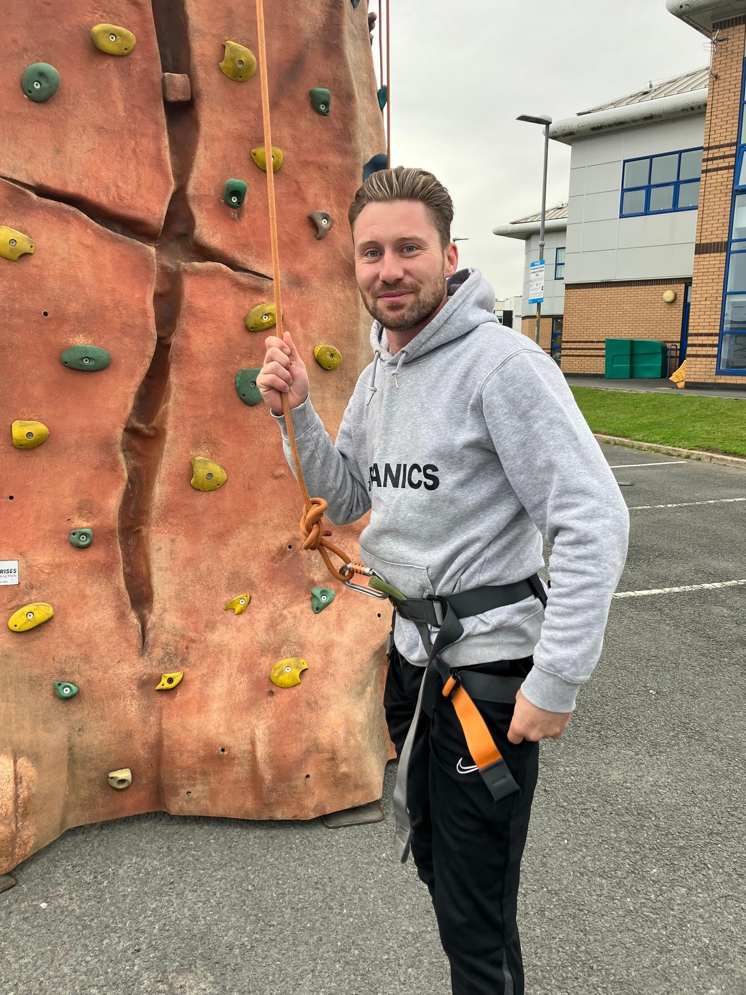 Charity climb sets new high