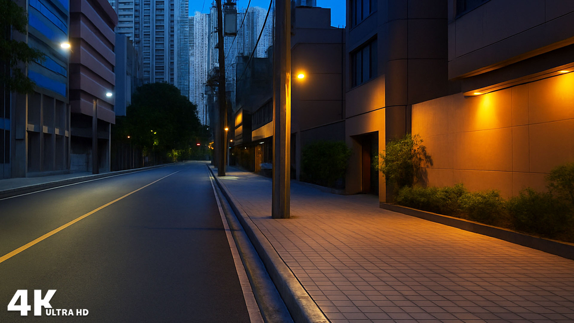 Filipíny – Noční atmosféra na Pasay Road, Makati City (4K)