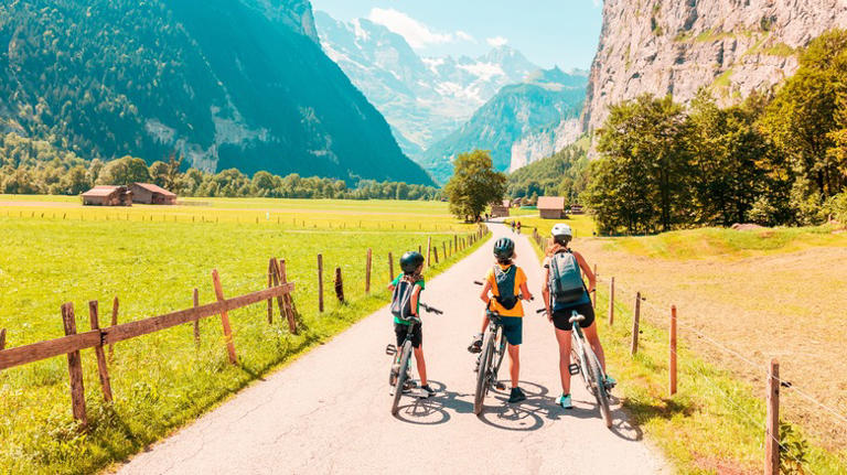 Europe's Scenic, Beginner-Friendly Bike Route Between Switzerland And ...