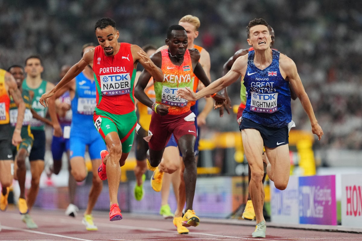 World Athletics Championships live: Kerr and Wightman have hearts ...