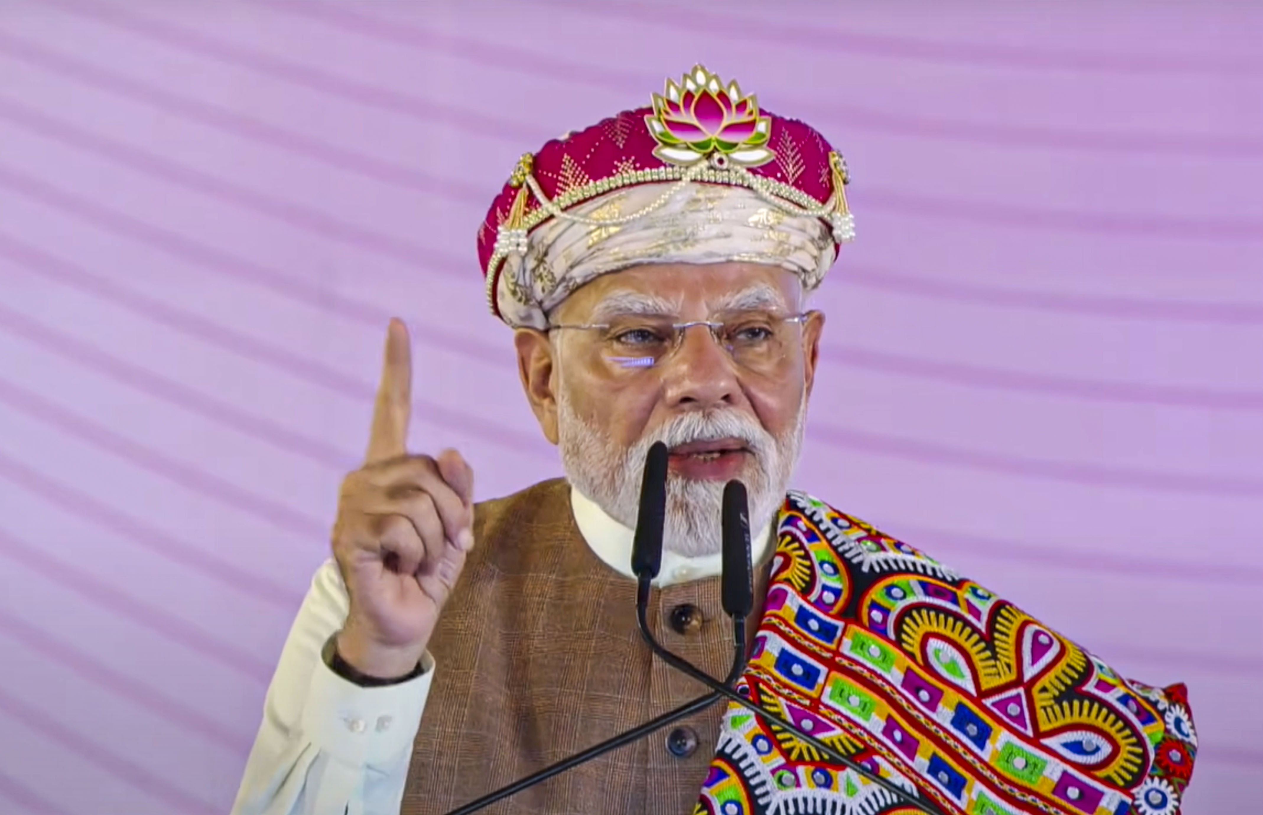 World saw Pak terrorist crying, recounting plight, says PM after JeM ...
