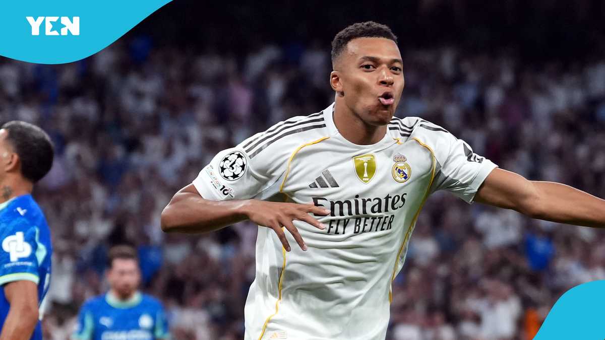 Mbappe’s brace sinks Marseille as Real Madrid smash key UCL record