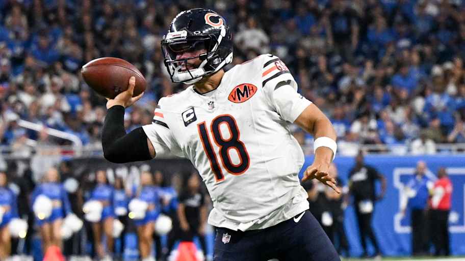 Bears' panic meter might be high, but Caleb Williams' QB ranking stays ...