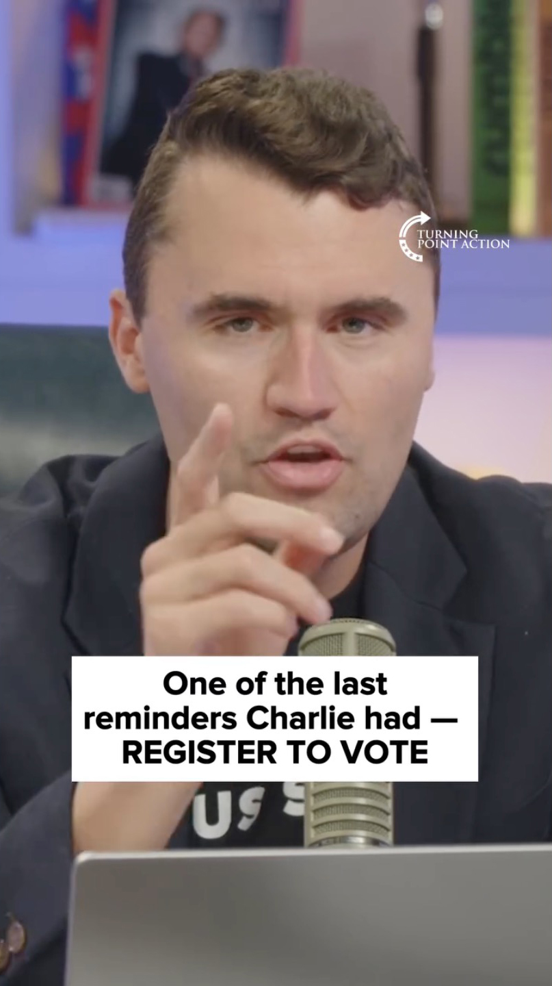 See the last video Charlie Kirk made before his assassination
