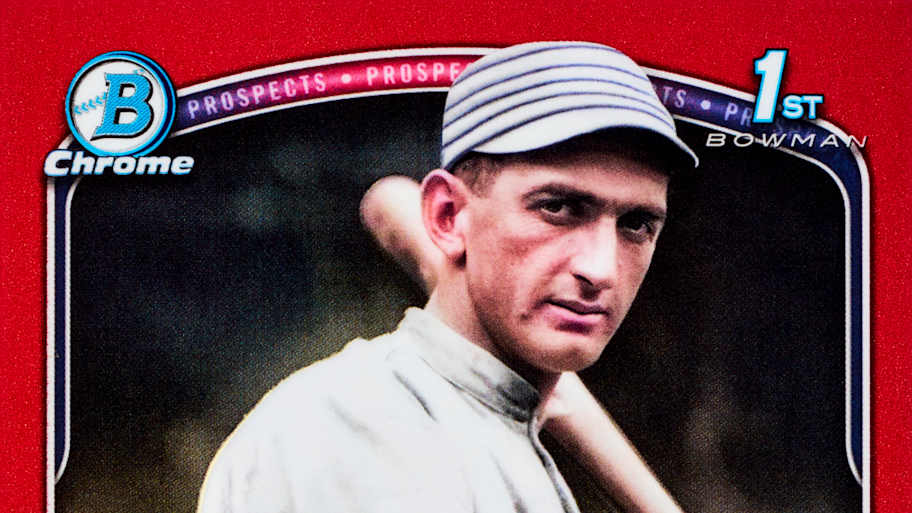 Shoeless Joe Jackson gets Bowman 1st Card