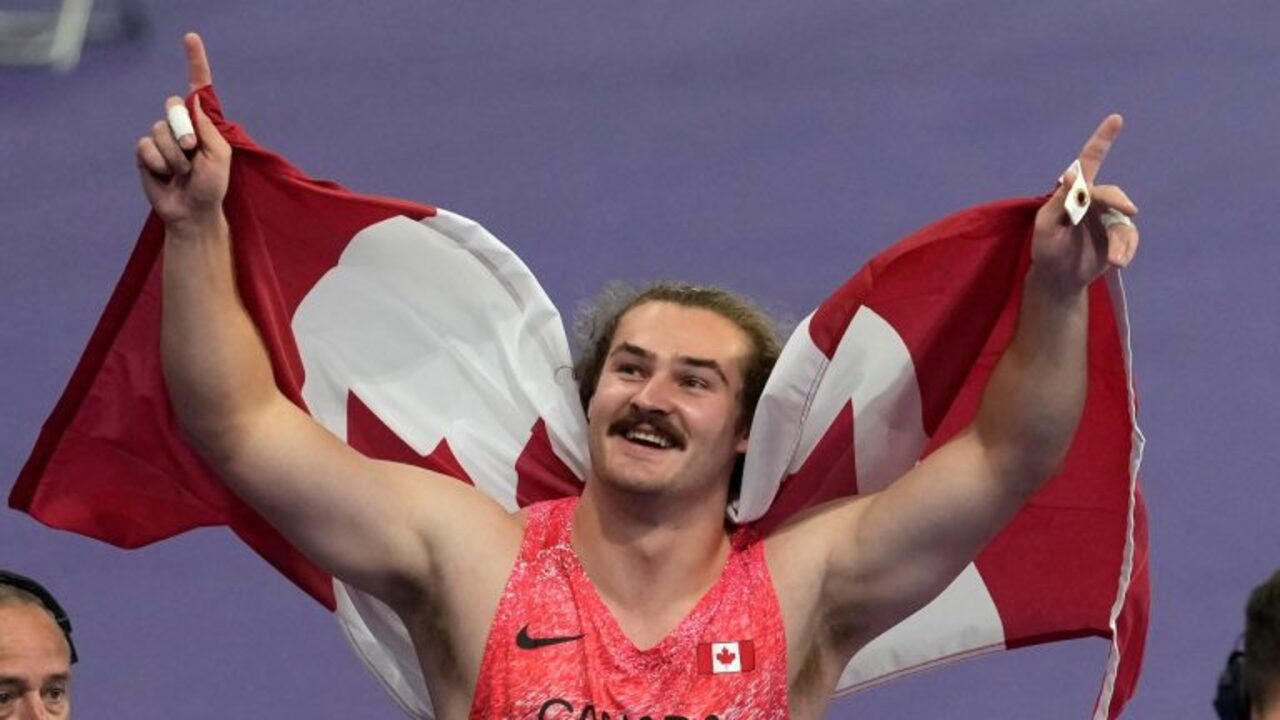 Canadian hammer thrower Ethan Katzberg beats 2 records and wins world ...