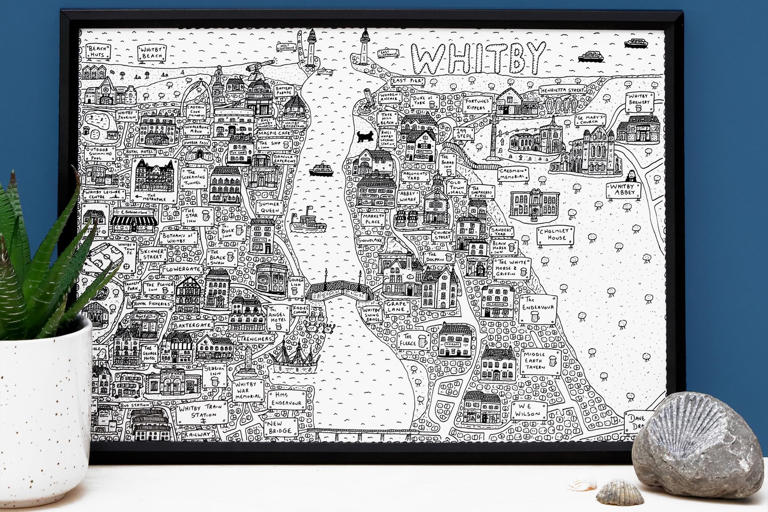 'A unique and interesting place to draw' - artist creates new doodle ...