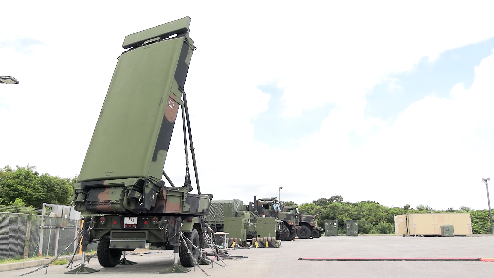 U.S. Marines Assemble TSP-80 Radar System