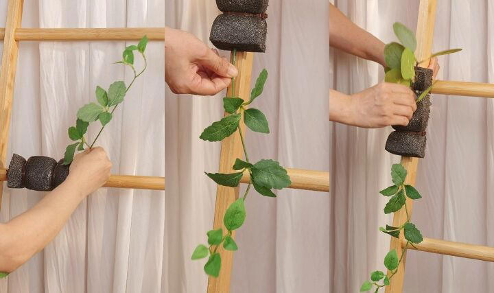 DIY Guide: Autumn Floral Ladder Arrangement