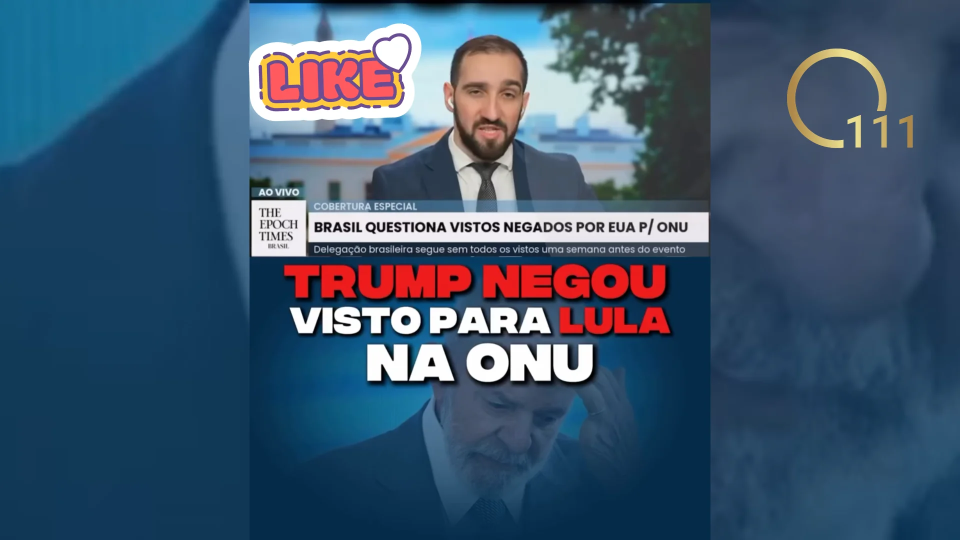 Trump nega visto a Lula para Assembleia da ONU