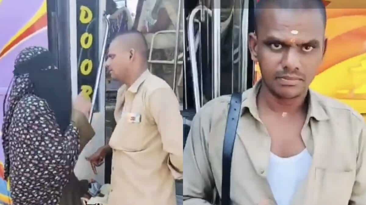 Tamil Nadu: Bus conductor refuses to let burqa-clad woman board, allows ...