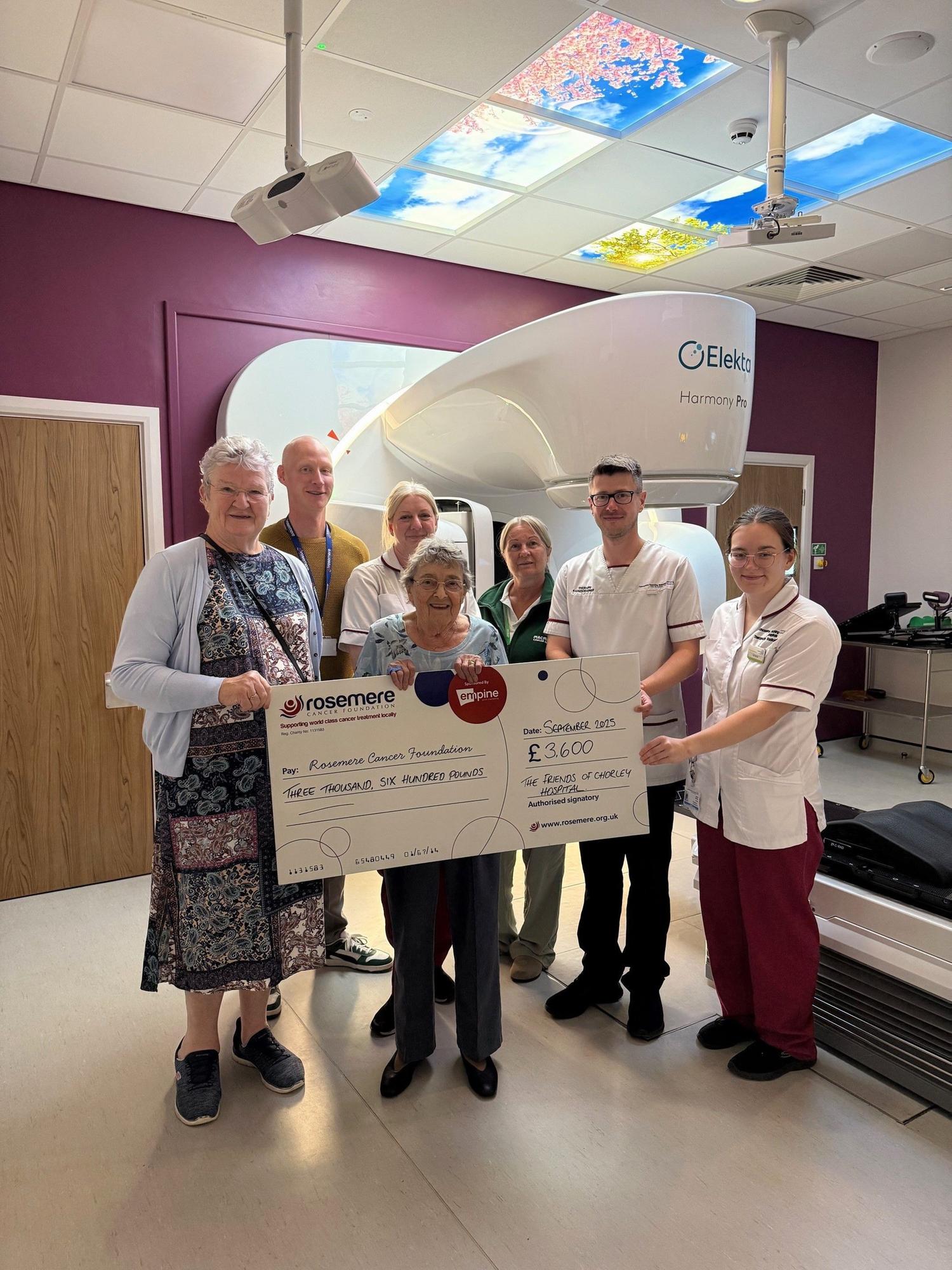 Radiotherapy department open mornings to keep running
