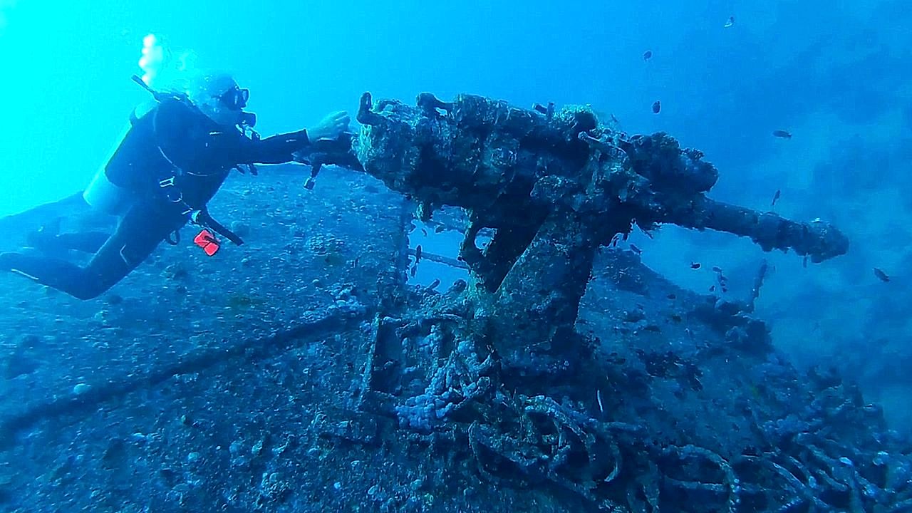 WWII shipwreck 'Thistlegorm' becomes one of Egypt's top dive sites