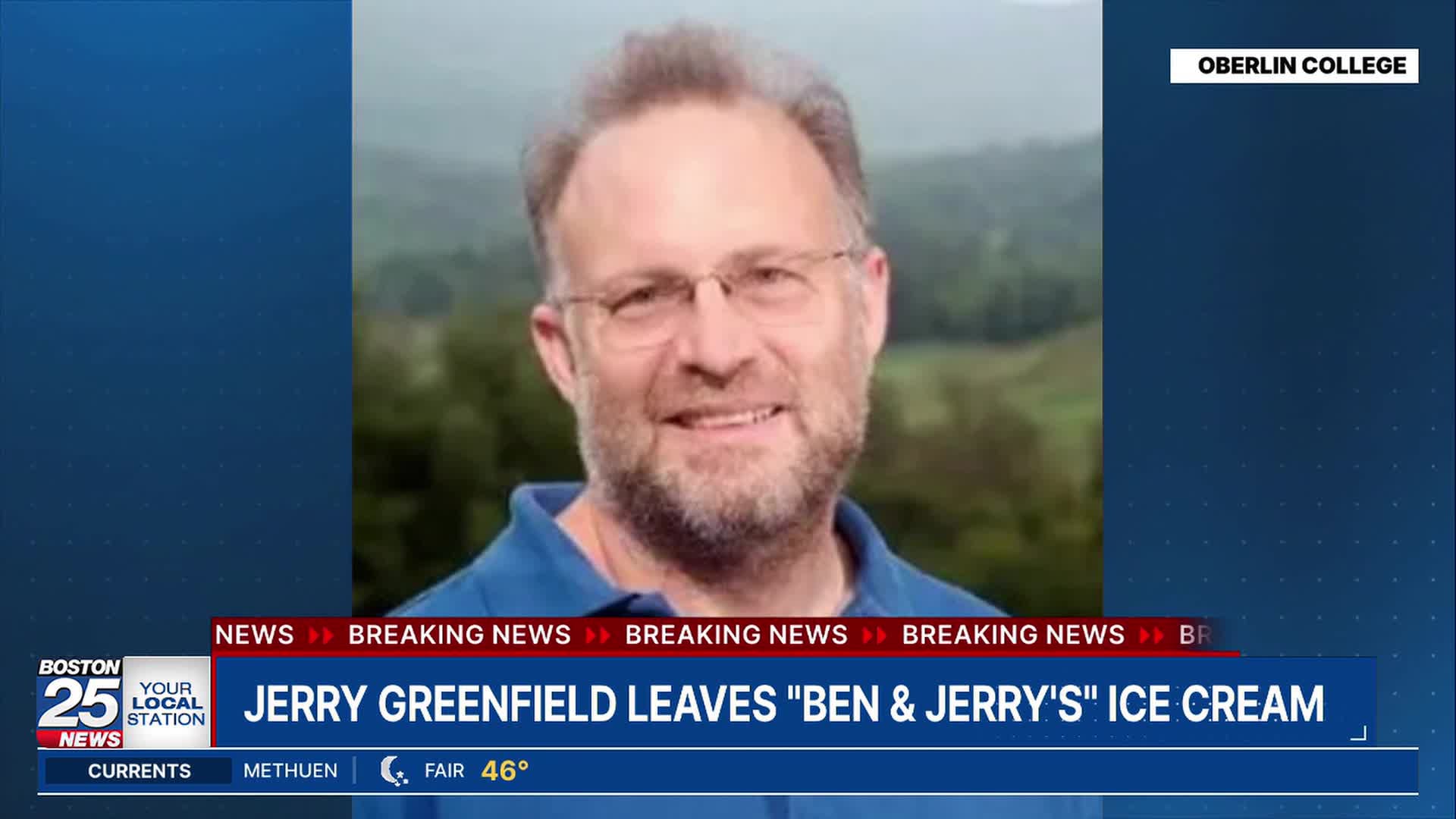 Ben & Jerry’s co-founder Jerry Greenfield resigns from the company