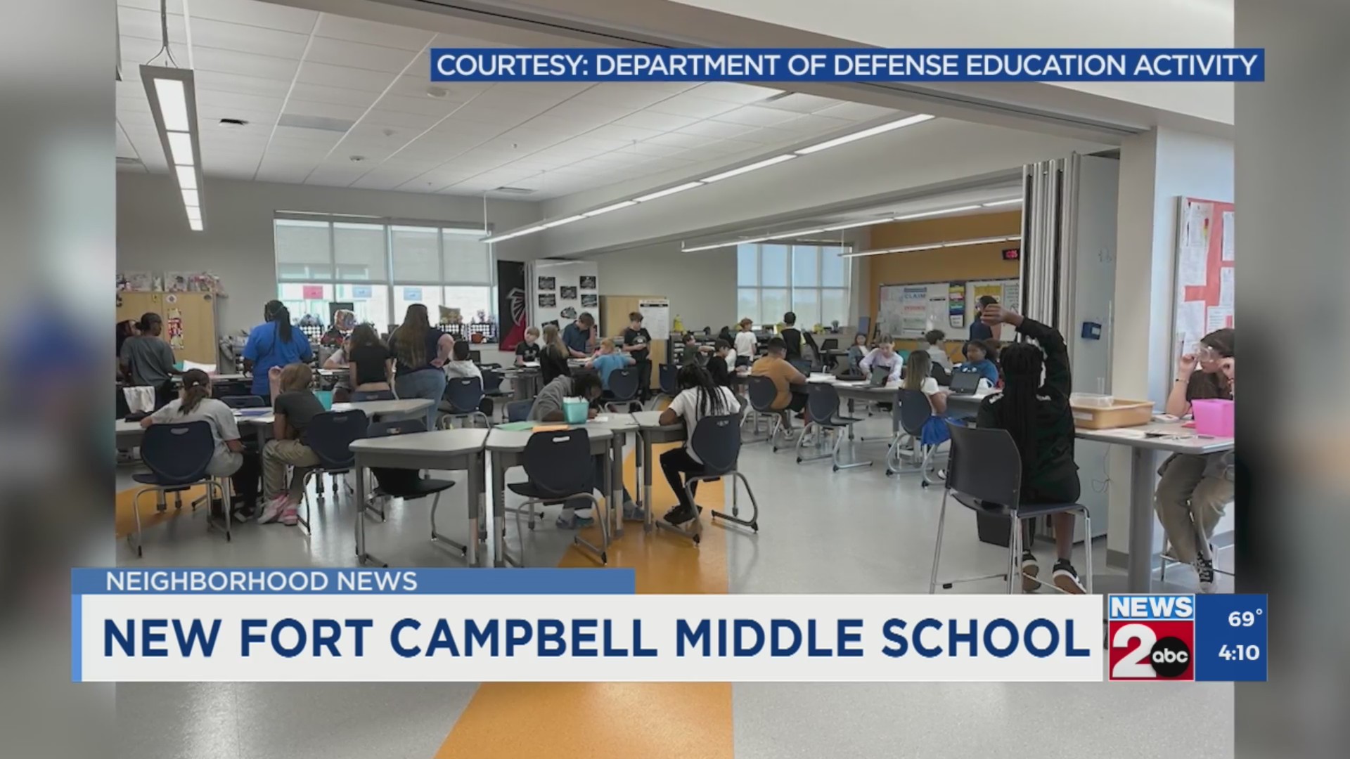 New Fort Campbell Middle School opens on Fort Campbell post