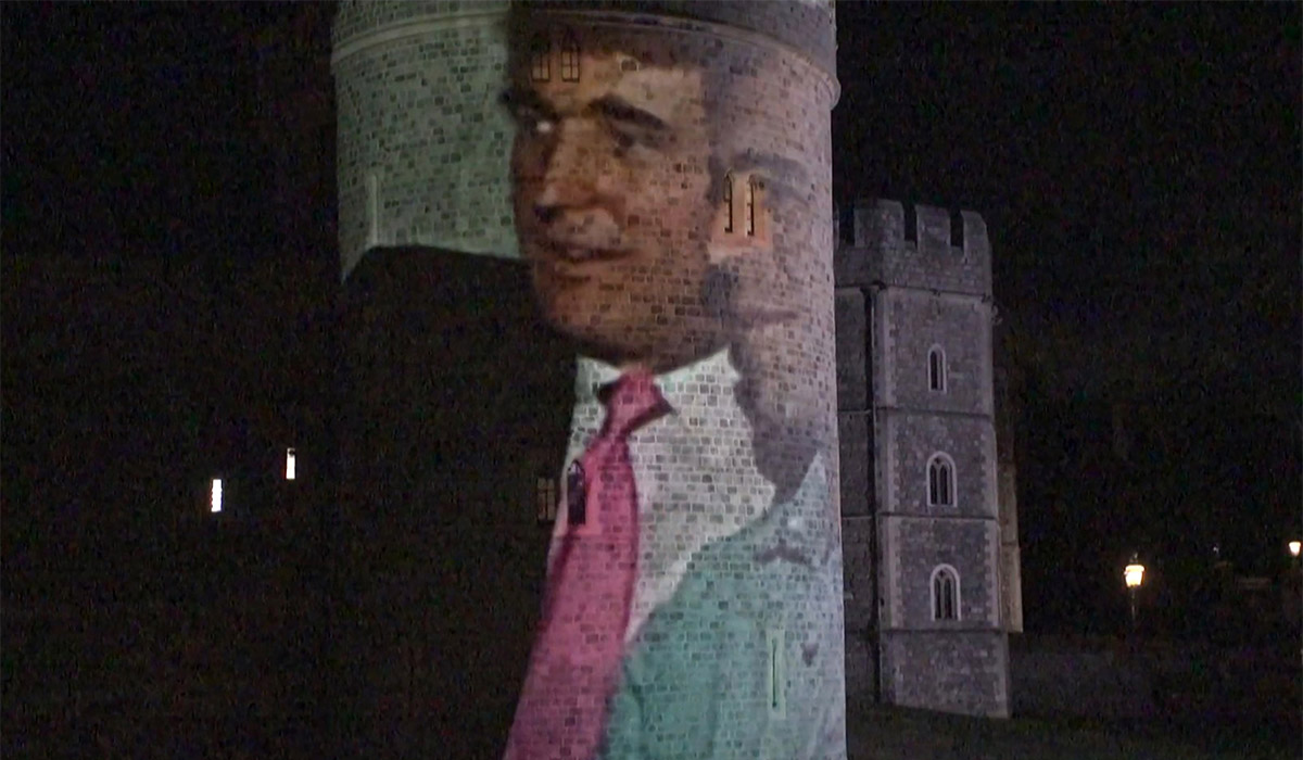Four arrested after images of Trump and Epstein projected on Windsor Castle