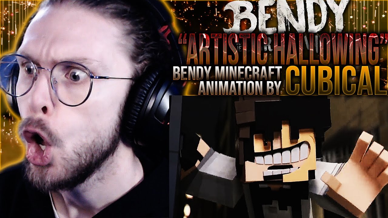 Vapor Reacts #1241 | BENDY MINECRAFT MUSIC VIDEO "Artistic Hallowing ...