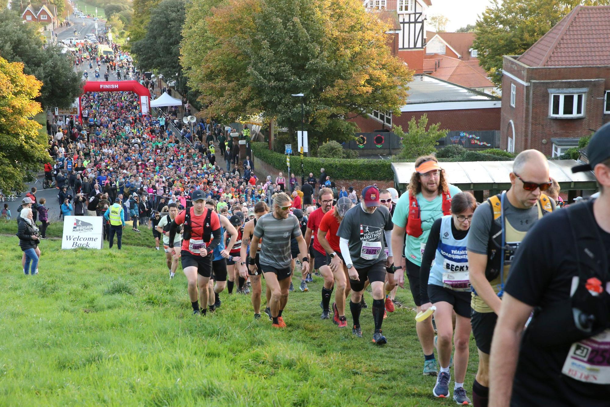 Local charities to provide Beachy Head Marathon cheer