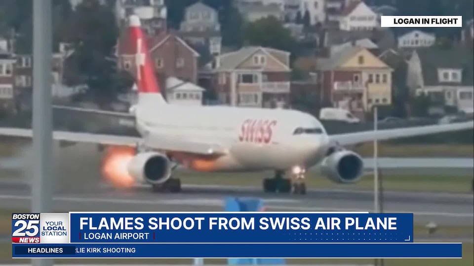 Swiss Airlines flight from Boston to Zurich forced to abort takeoff ...