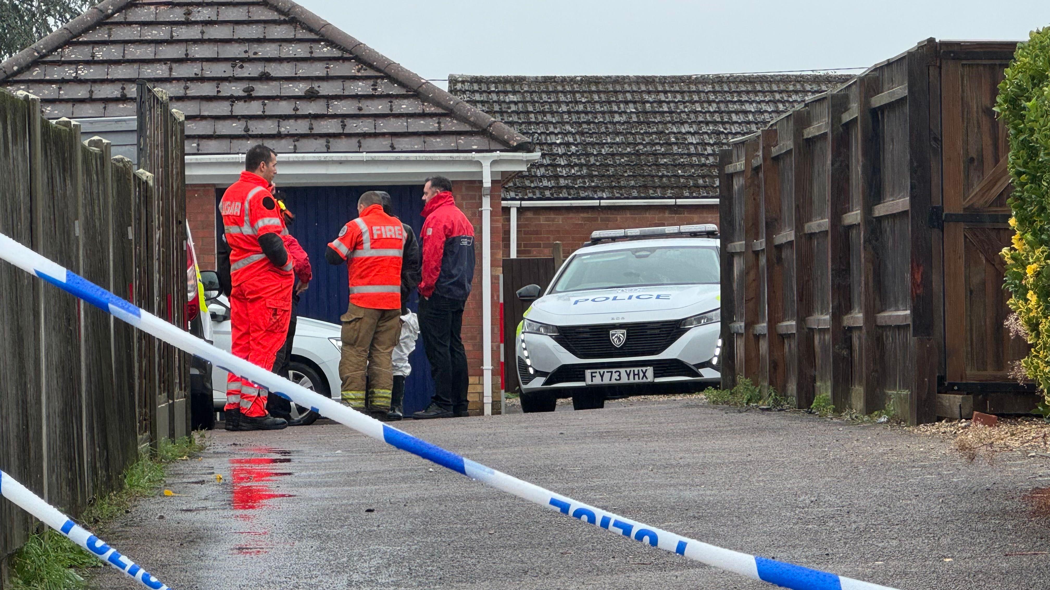 Man's body discovered in house following fire