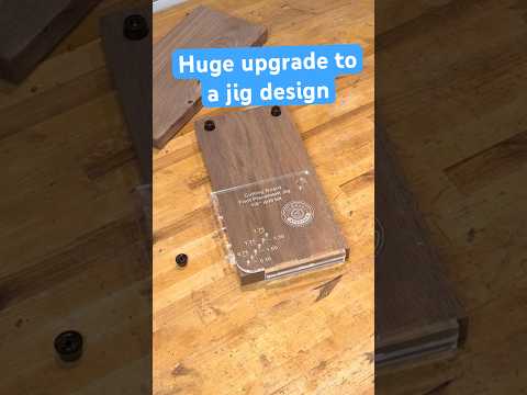 Cutting board foot placement jig made from clear acrylic #woodworking # ...