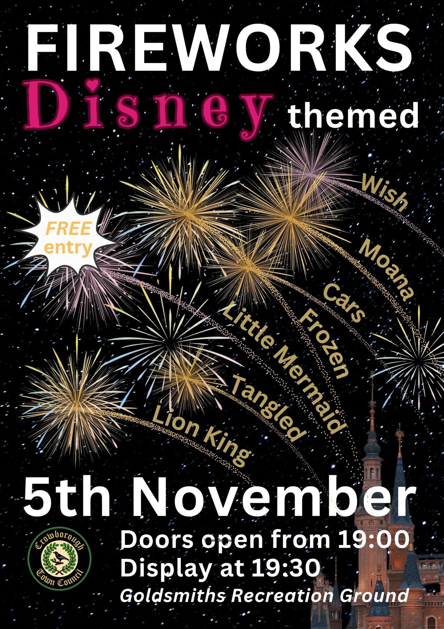 Crowborough Annual Firework Display 2025