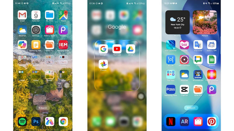 Android im iOS-26-Design: Gratis-App bringt "Liquid Glass" für alle