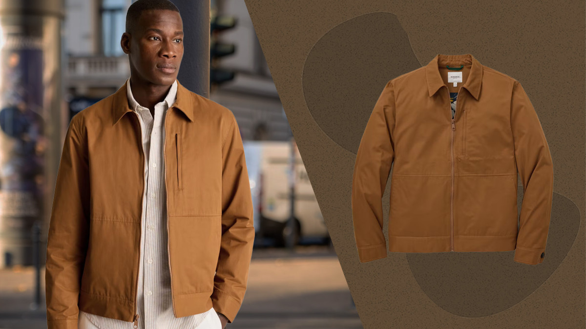 Bonobos' Sporty Rain Jacket Is $70 Off, and It's a Must-Have for ...