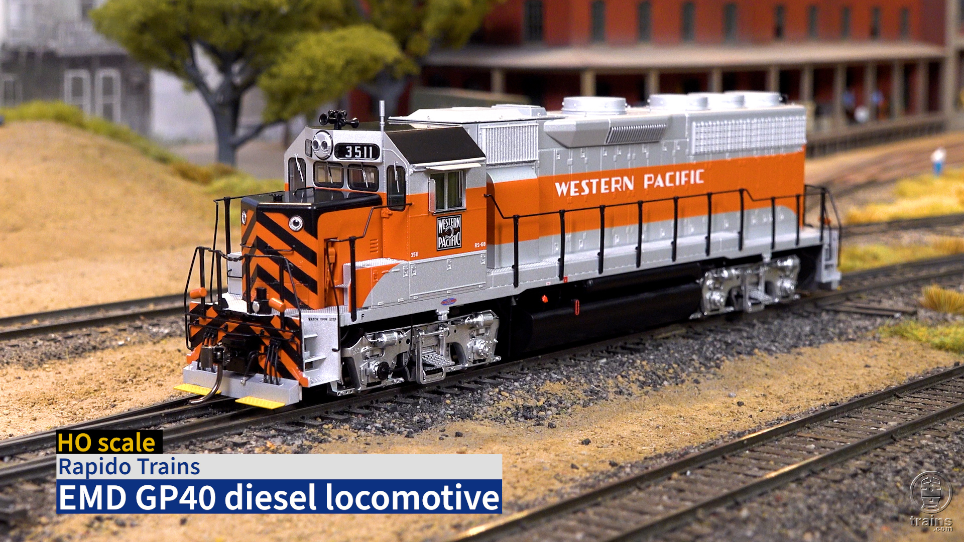 Rapido Trains HO EMD GP40
