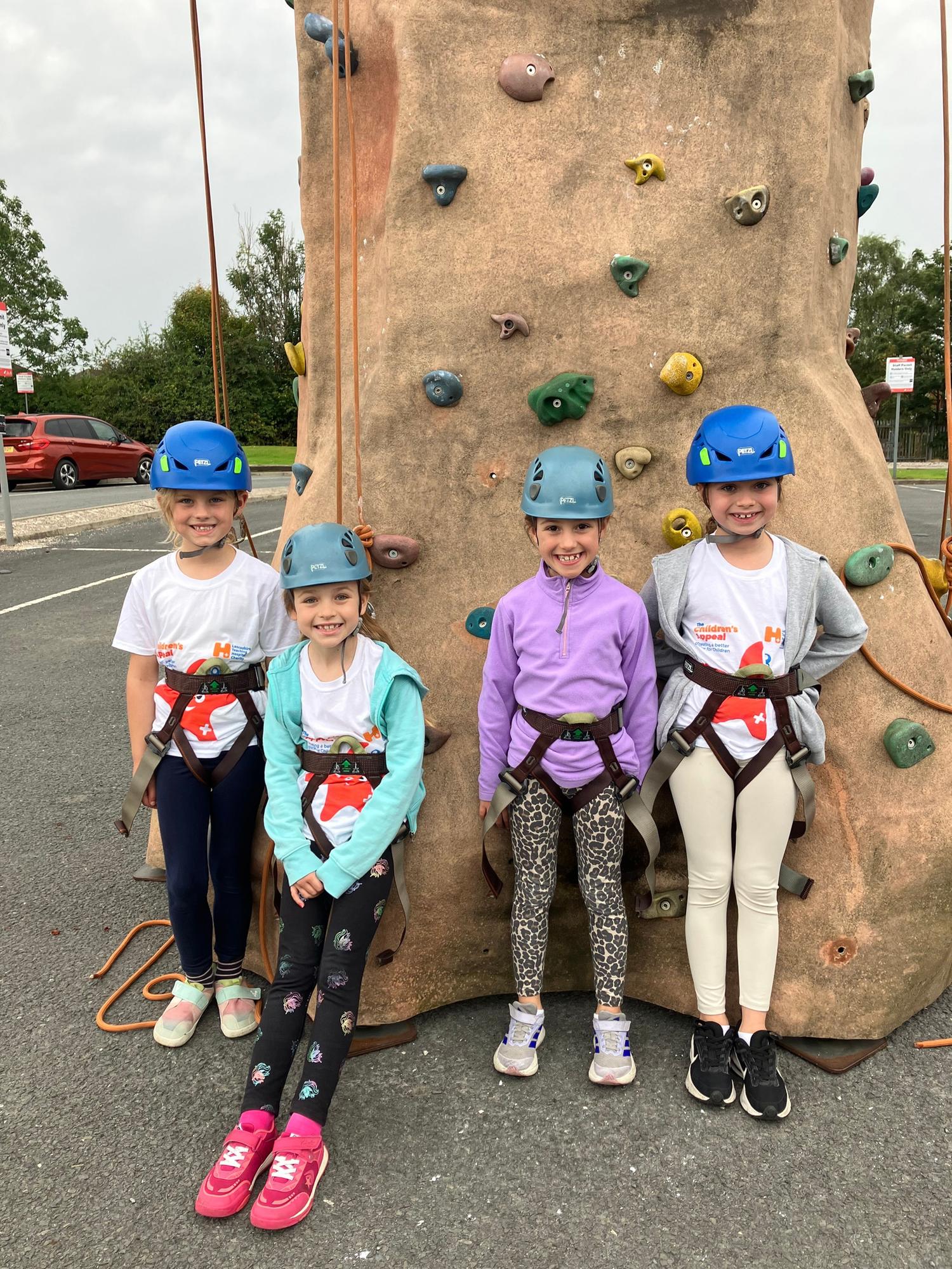 Charity climb sets new high
