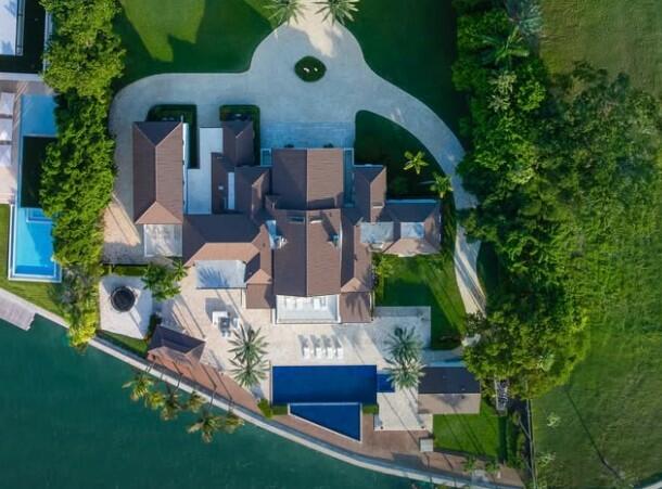 LOOK: Miami Beach "Billionaire's Row" Home Listed At $169M