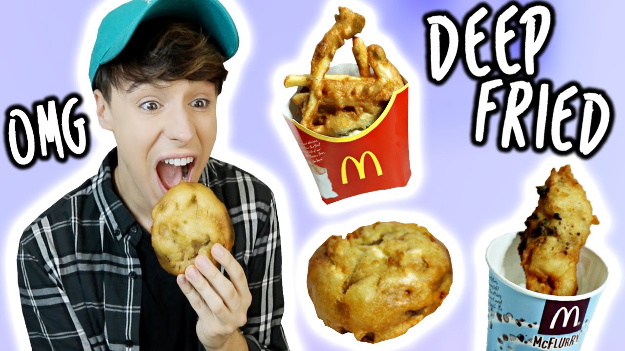 Deep Frying McDonald’s Food Items
