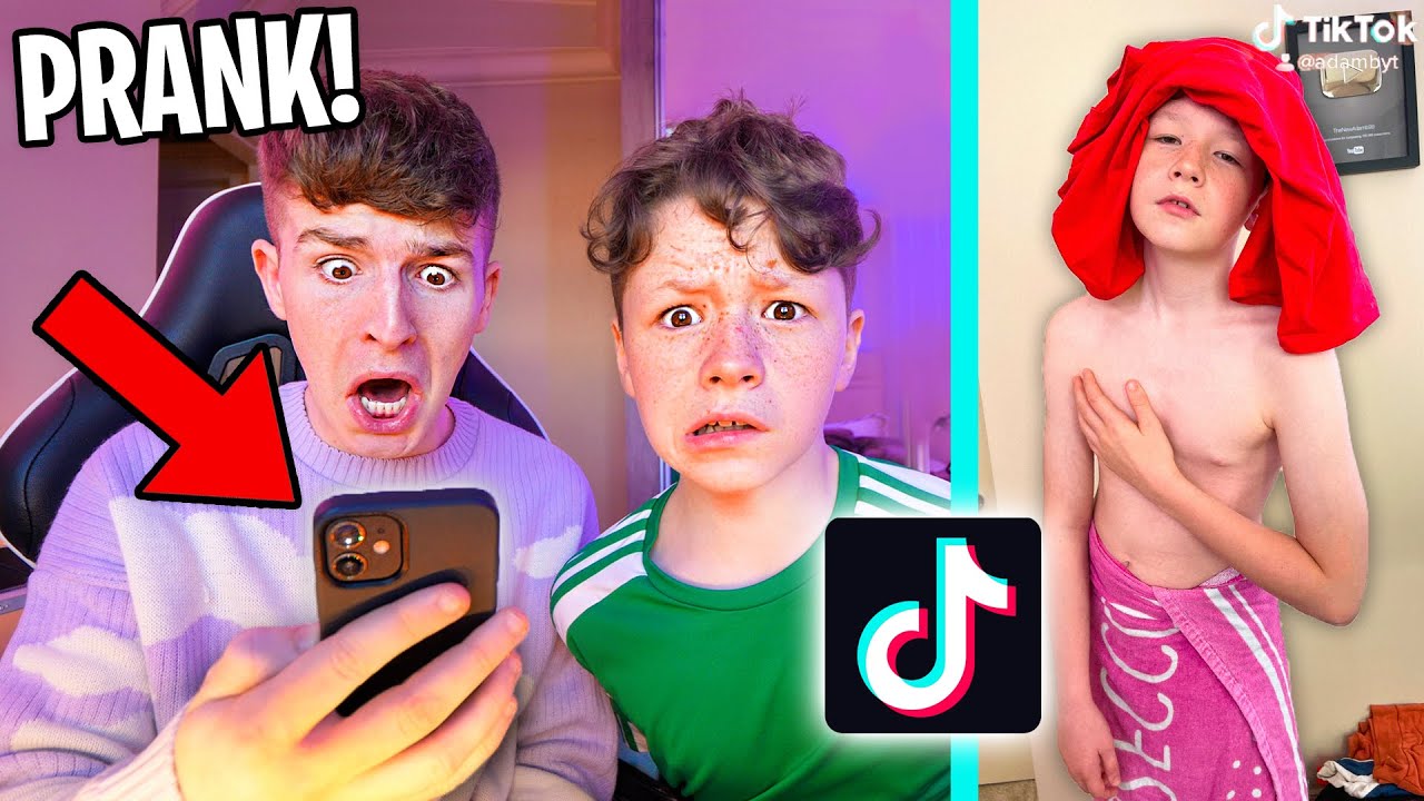 Big Brother reacts to 12-year-old brother’s cringe TikToks