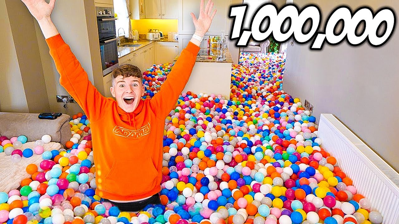 Filling my entire house with plastic balls