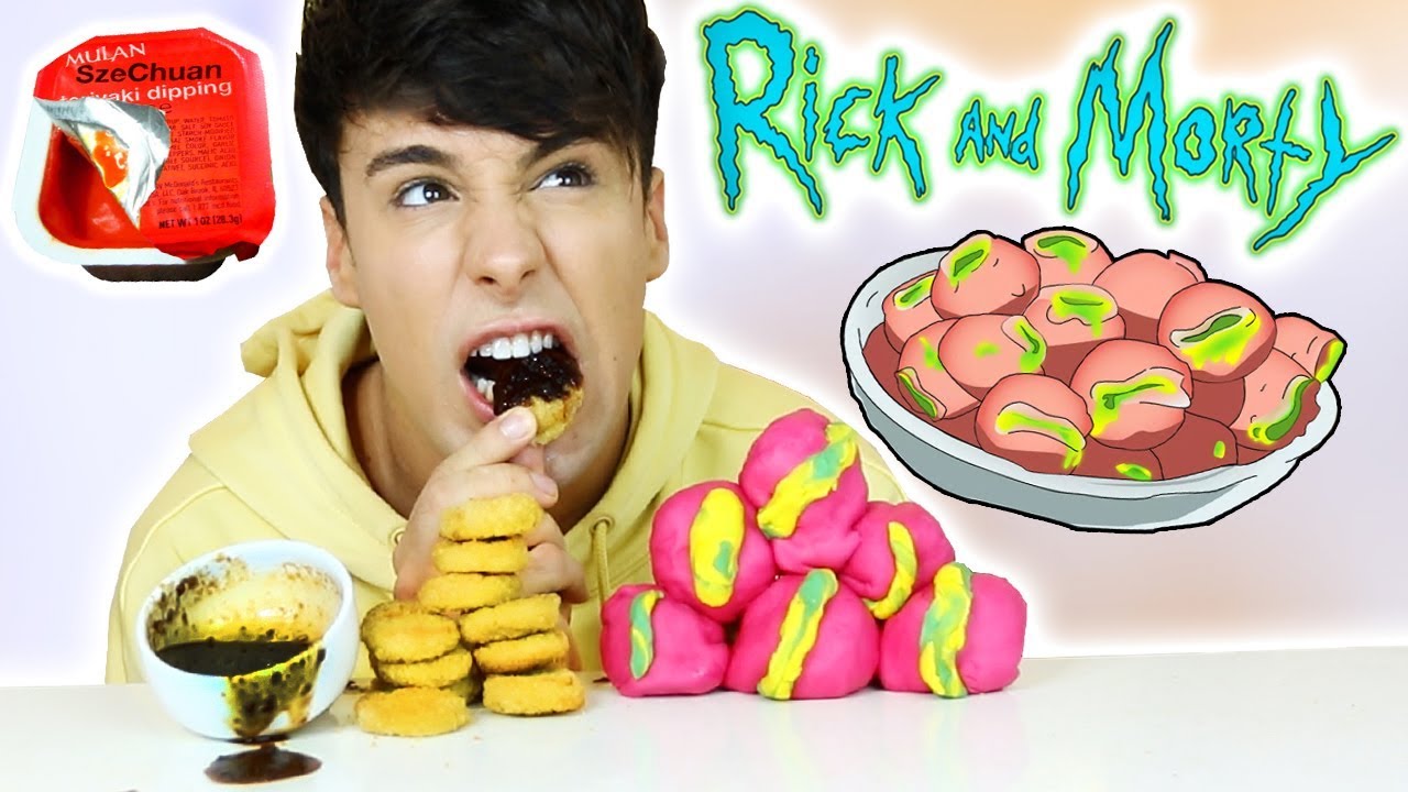 I ate only Rick and Morty foods for 24 hours straight