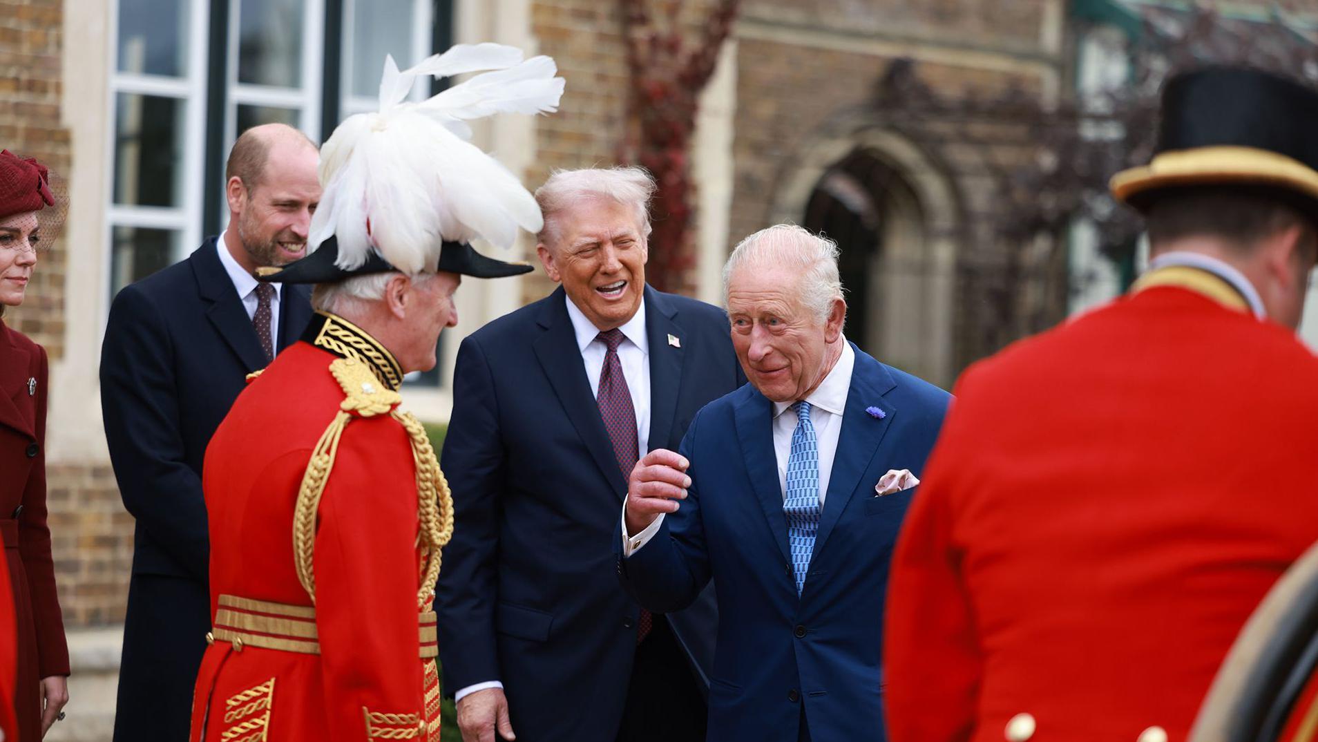 In Pictures: US President Donald Trump on second state to UK