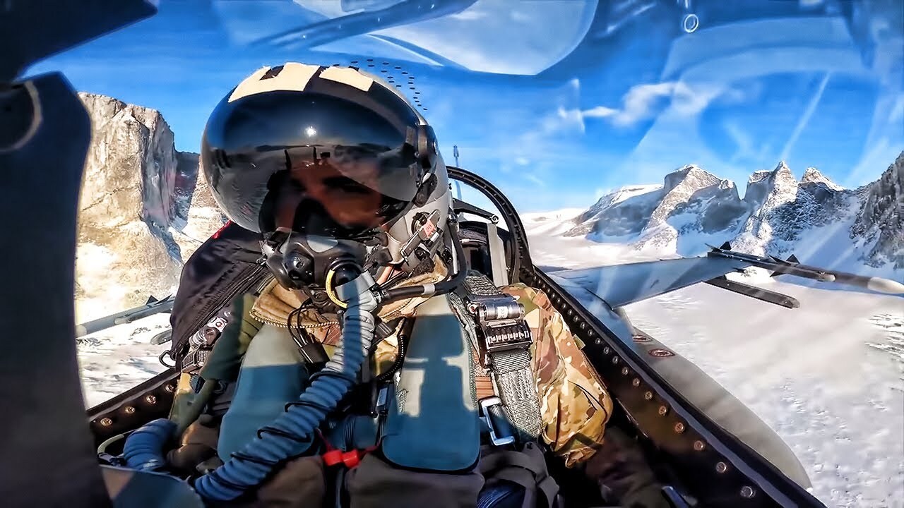 F-16 Viper Cockpit Video • Exercise Amalgam Dart 2021 NORAD