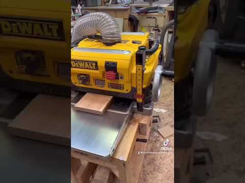 Aftermarket dust collection for the DeWalt planer, great for helical # ...
