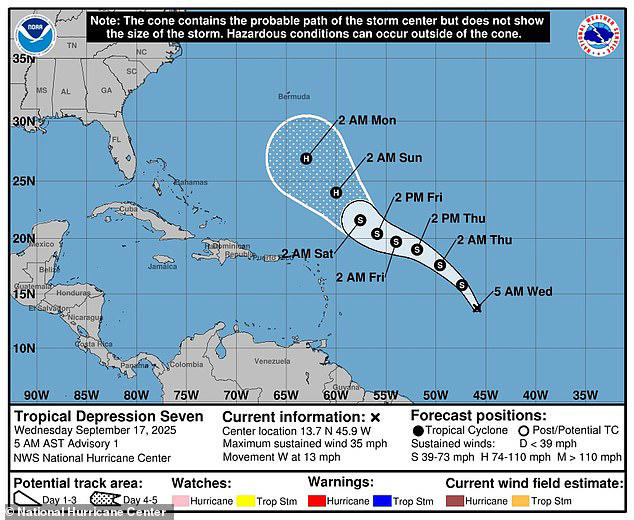 Hurricane Gabrielle to threaten millions along US coast as tropical ...