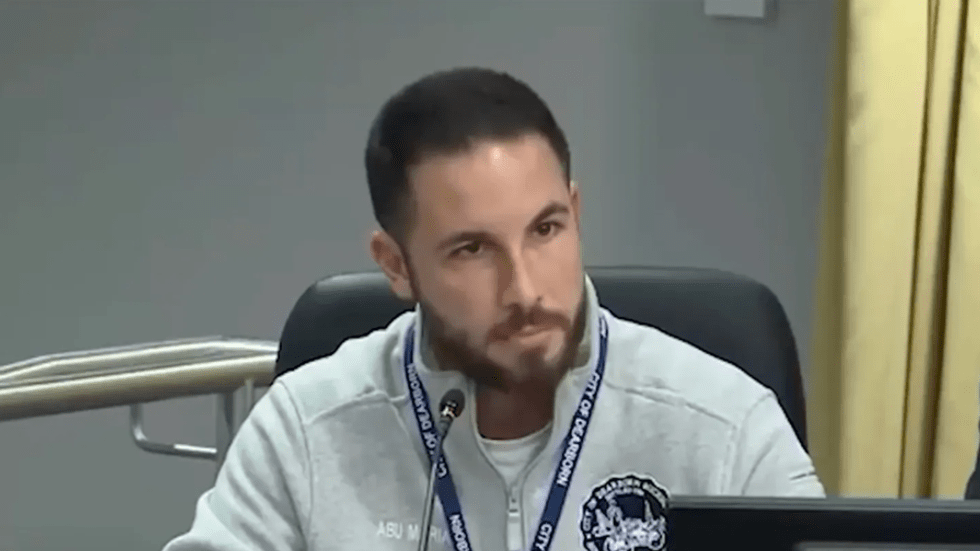 Muslim mayor tells Christian man he's 'not welcome' in US city