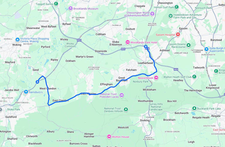 A3 closures this weekend as part of huge M25 interchange project ...