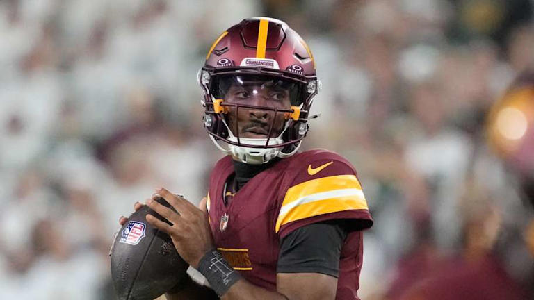 Raiders disaster gives Commanders no reason to risk Jayden Daniels