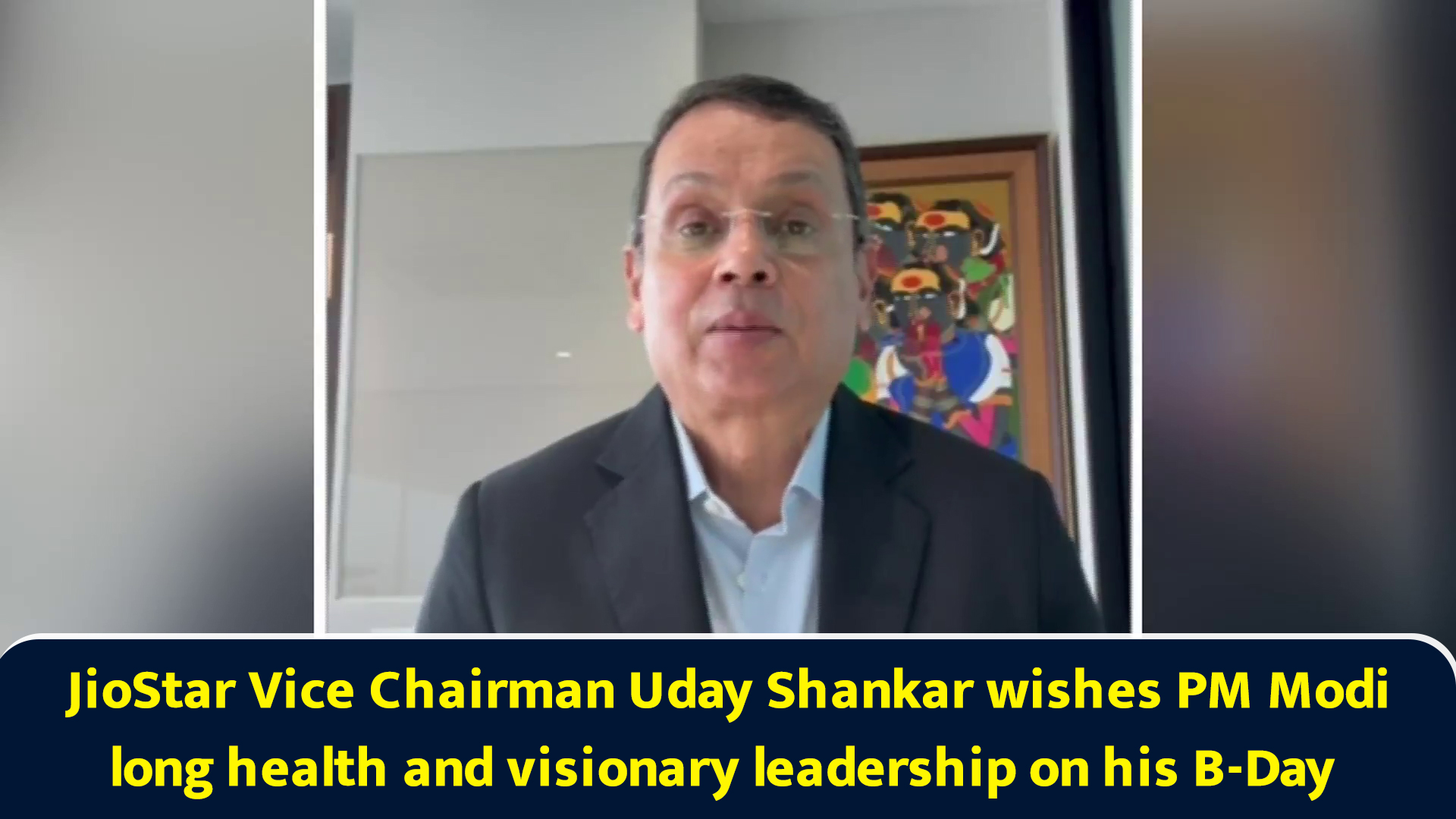 JioStar Vice Chairman Uday Shankar wishes PM Modi long health and visionary leadership on his B-Day