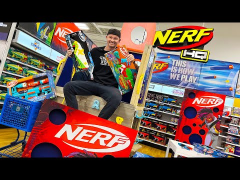 Nerf Guns at Toys r Us!