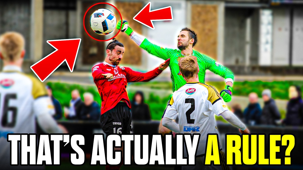 5 Goalkeeper Rules That Actually Make No Sense