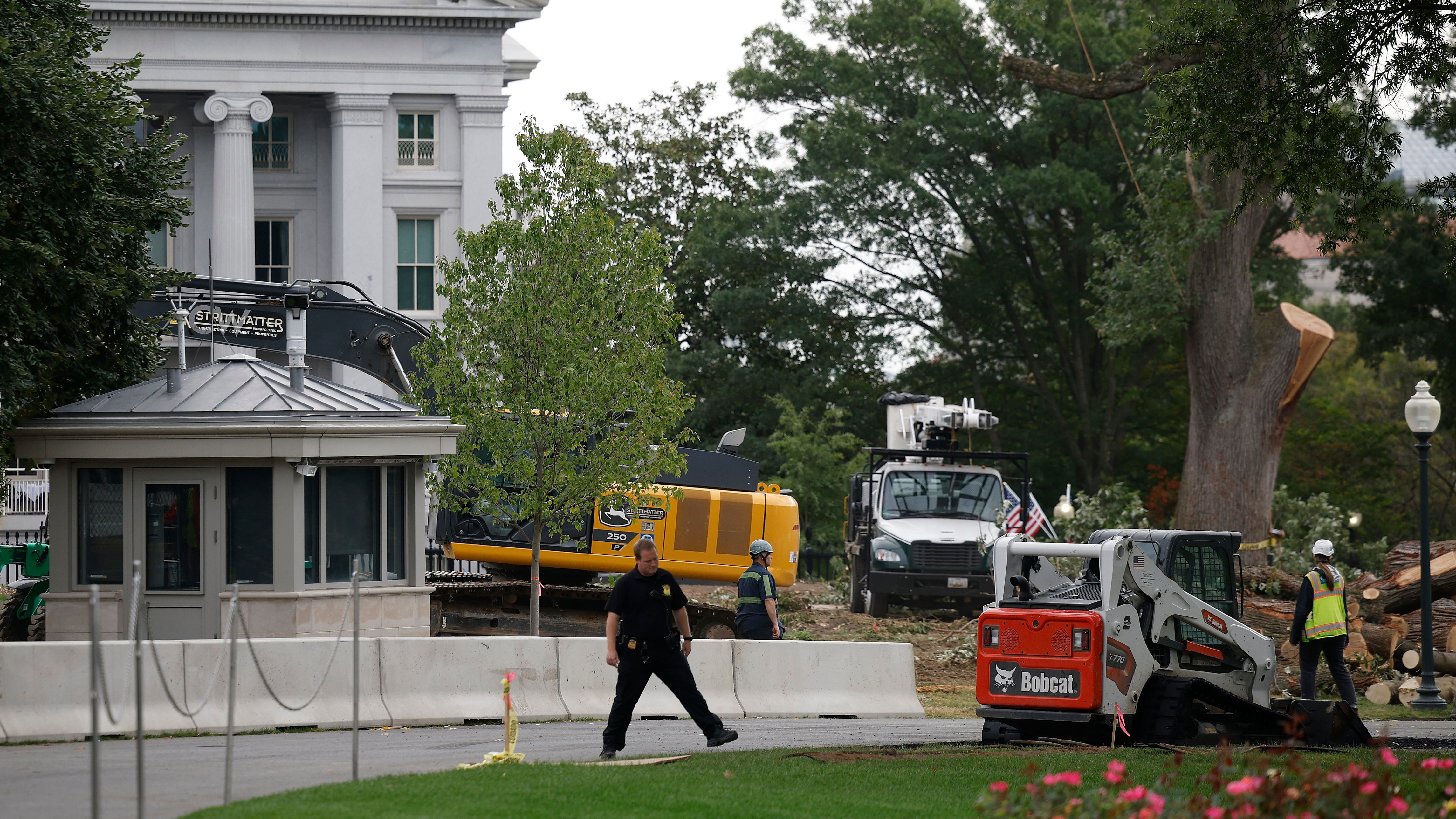Trump Tears Down White House Trees to Make Way for His $200M Ballroom