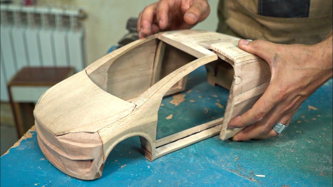 I built a Tesla Model X from wood! 🪵