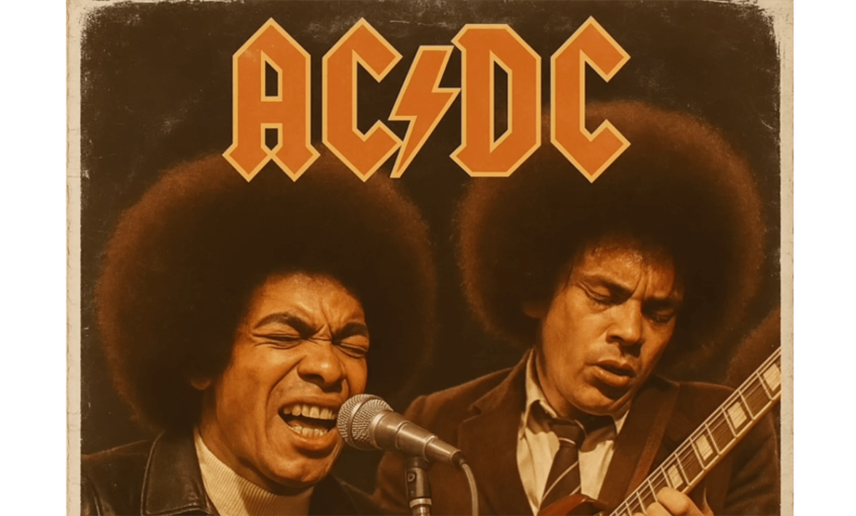 Dig this funkified AI/AC/DC version of Back in Black