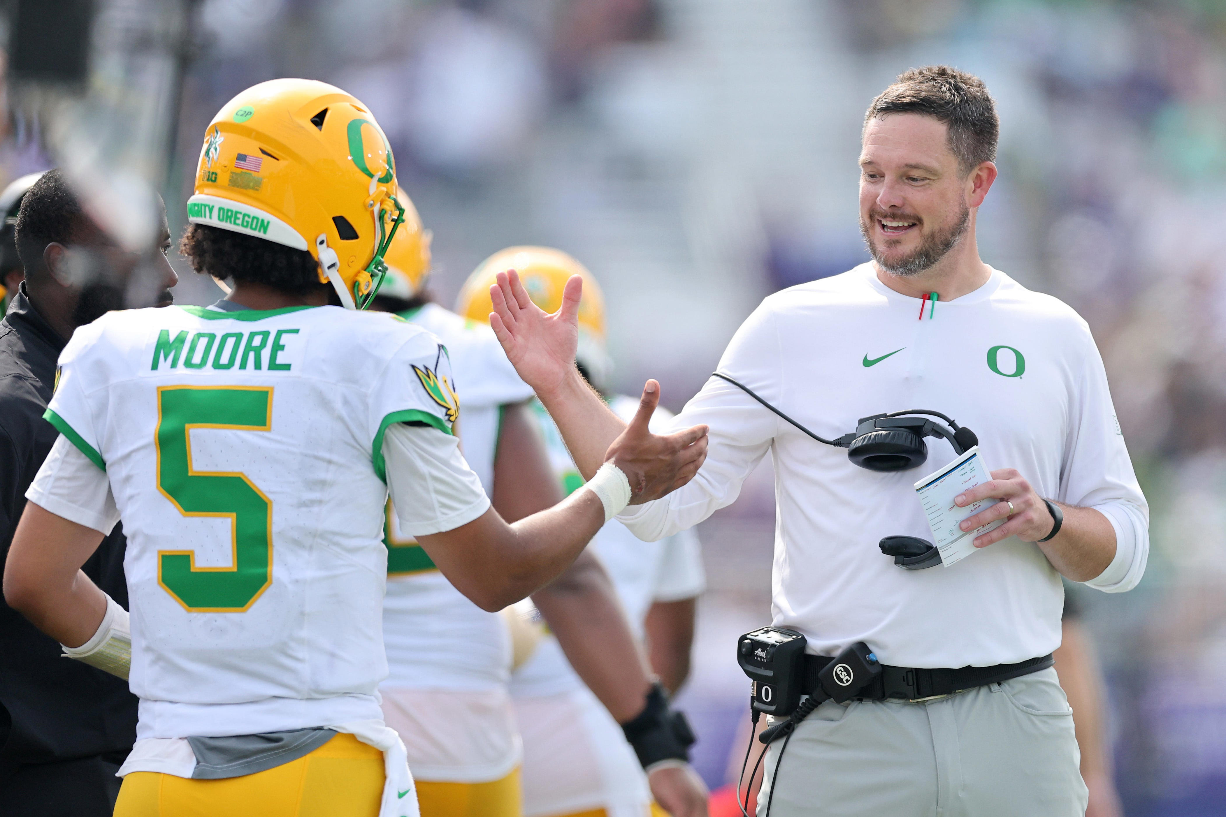 With Dante Moore, Oregon Ducks now boast 'Natty or bust' expectations