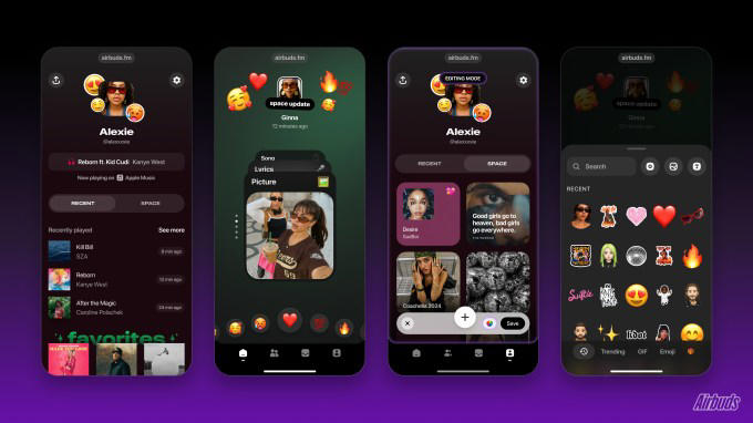 Airbuds is the music social network Apple and Spotify wish they had built